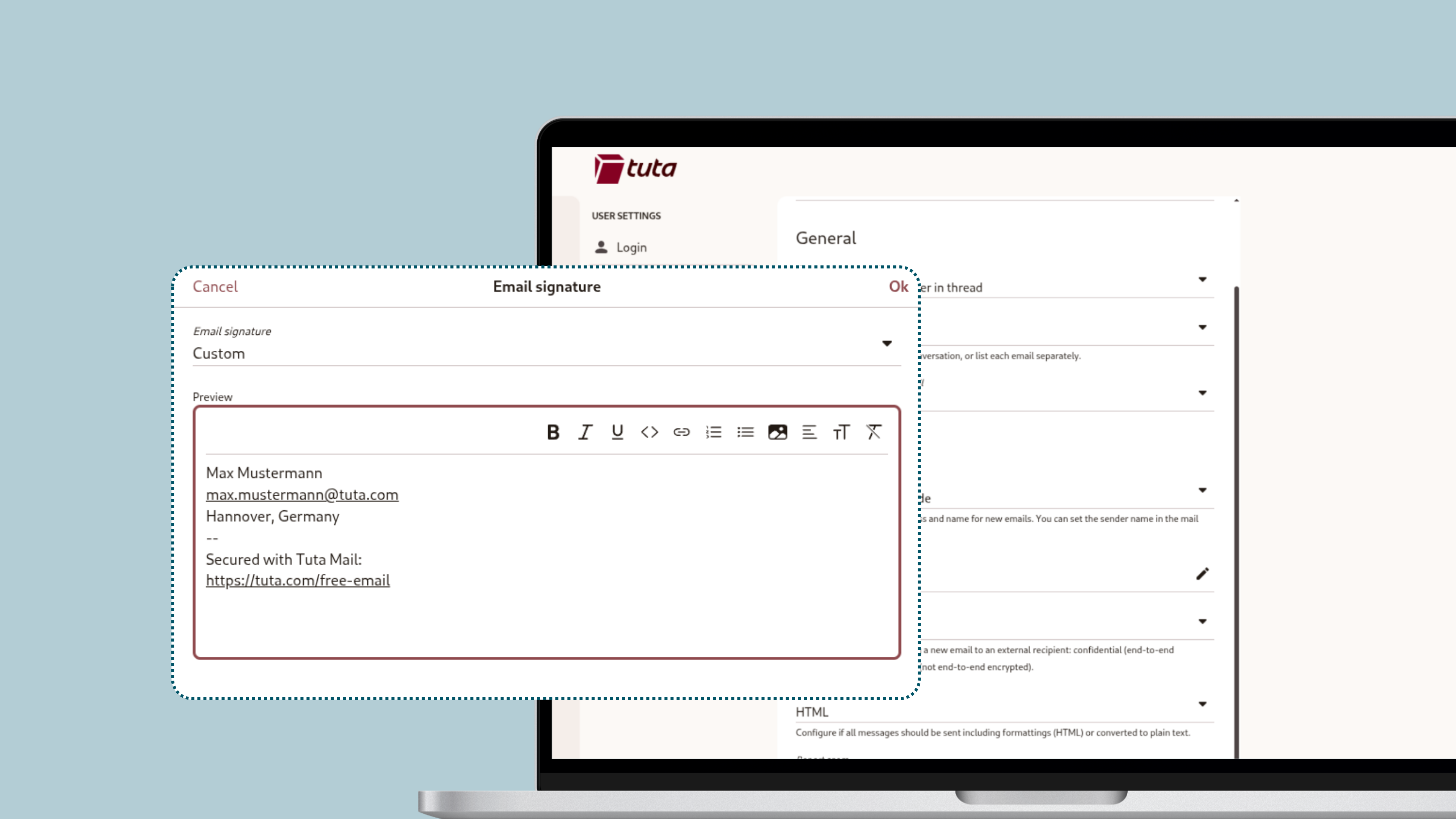 Comment créer une signature de courriel dans Outlook, Gmail et Tuta ...