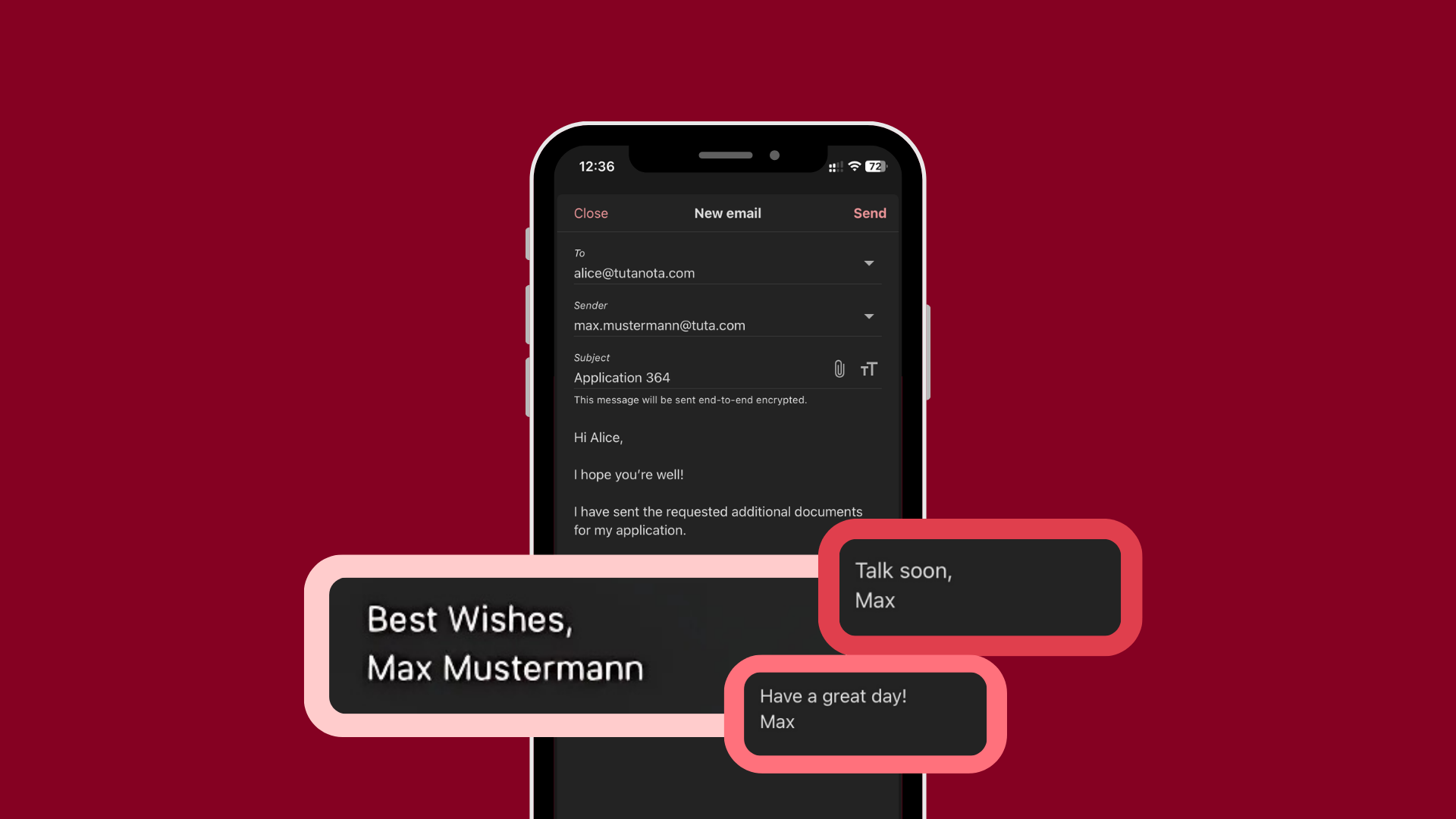 Wie man eine E-Mail beendet (mit Beispielen) | Tuta